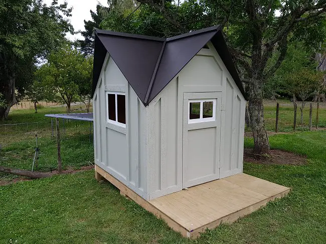 How to build a kids play cottage a step by step buildeazy project